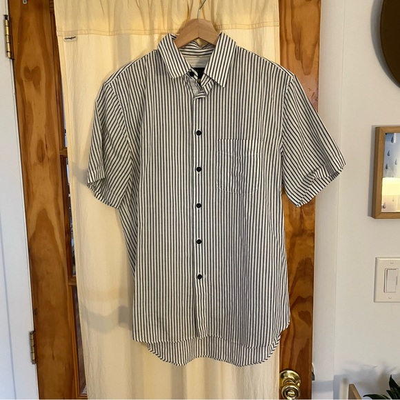 rag & bone | Shirts | Rag Bone Striped Short Sleeve Shirt | Poshmark